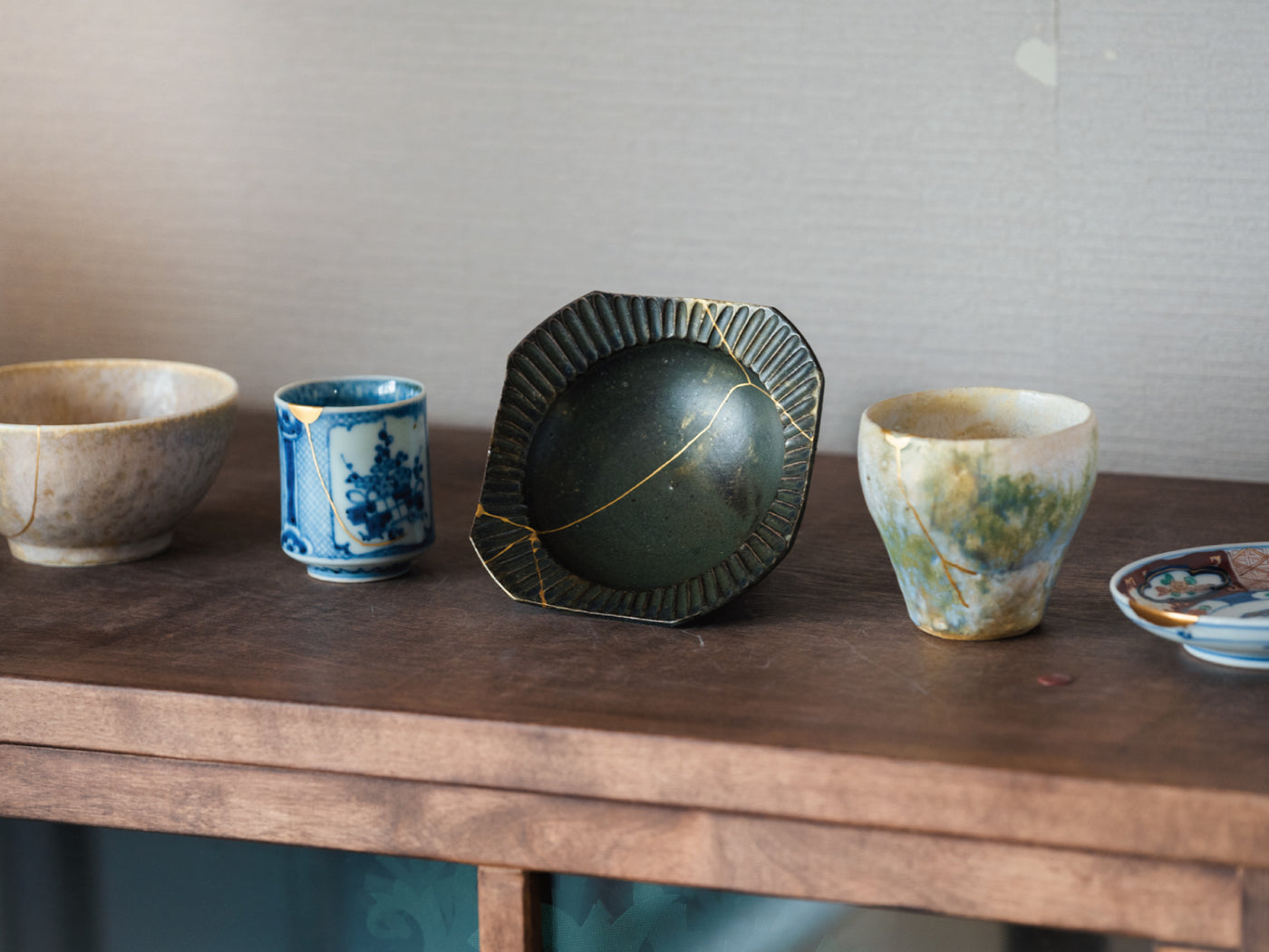 Traditional Kintsugi Repair Kit - Standard - Food Safe, Genuine Gold, Japanese urushi DIY, Chimahaga